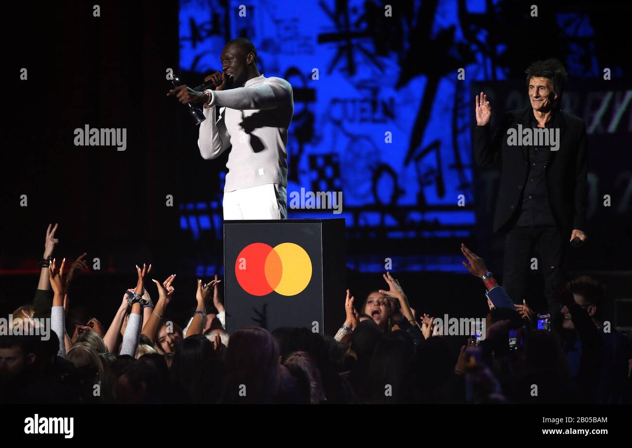 Stormzy brit awards 2020 hi-res stock photography and images - Alamy