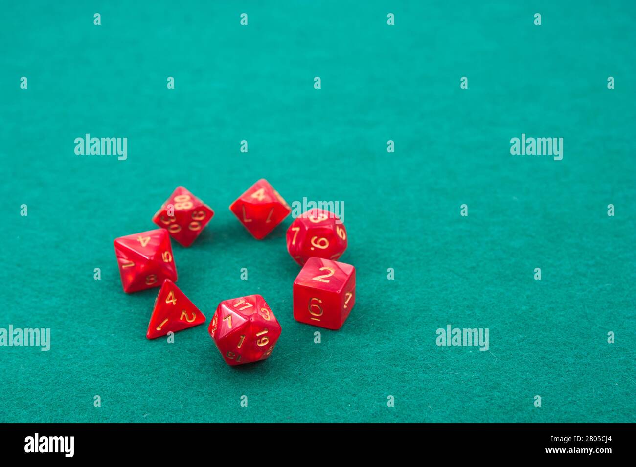 Tetrahedron dice hi-res stock photography and images - Alamy