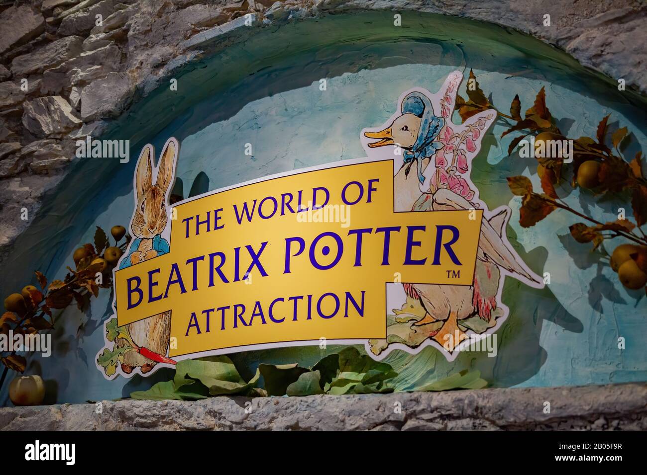 Lake district beatrix potter world hi-res stock photography and images ...
