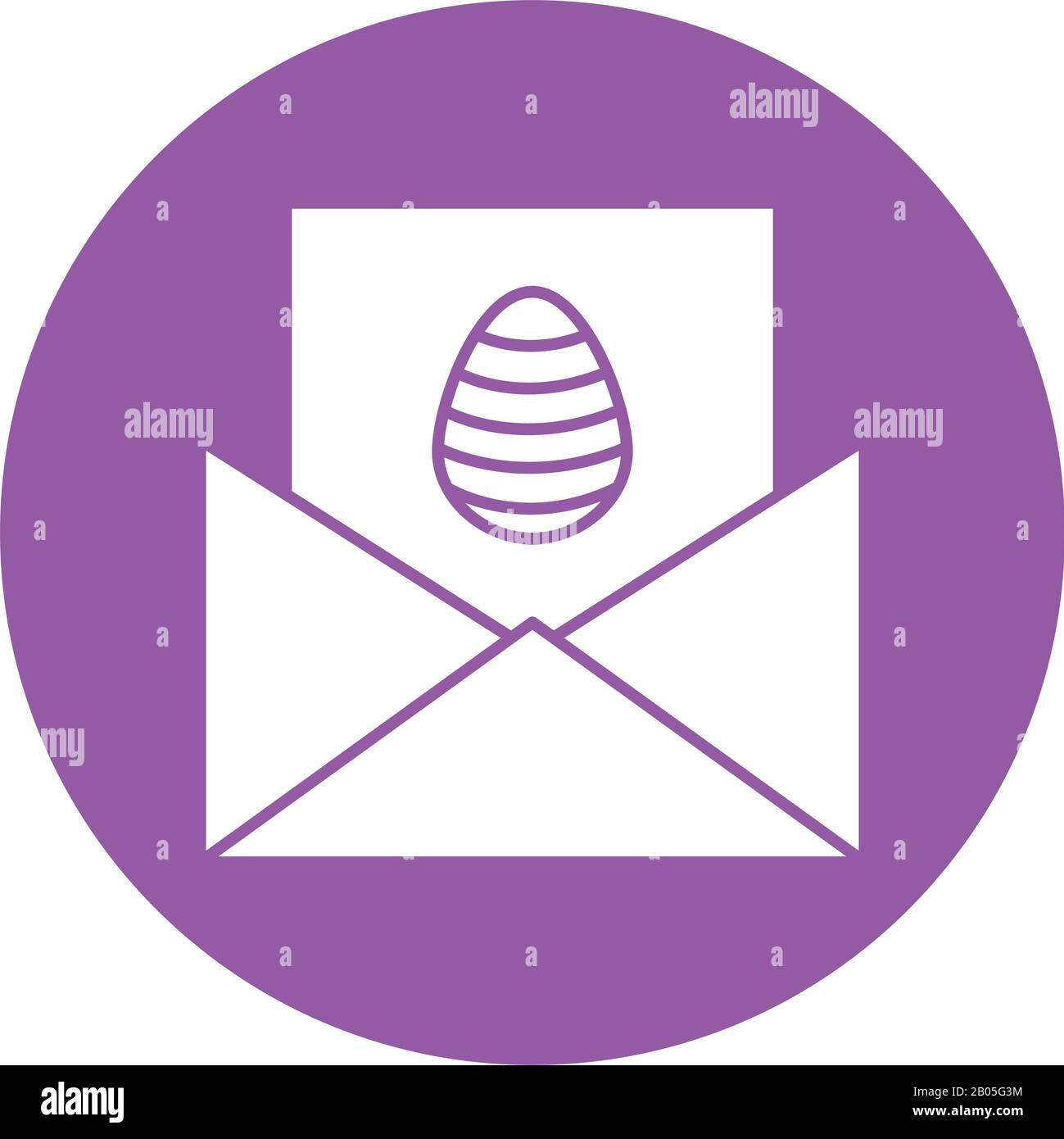 Envelope egg Stock Vector Images - Alamy