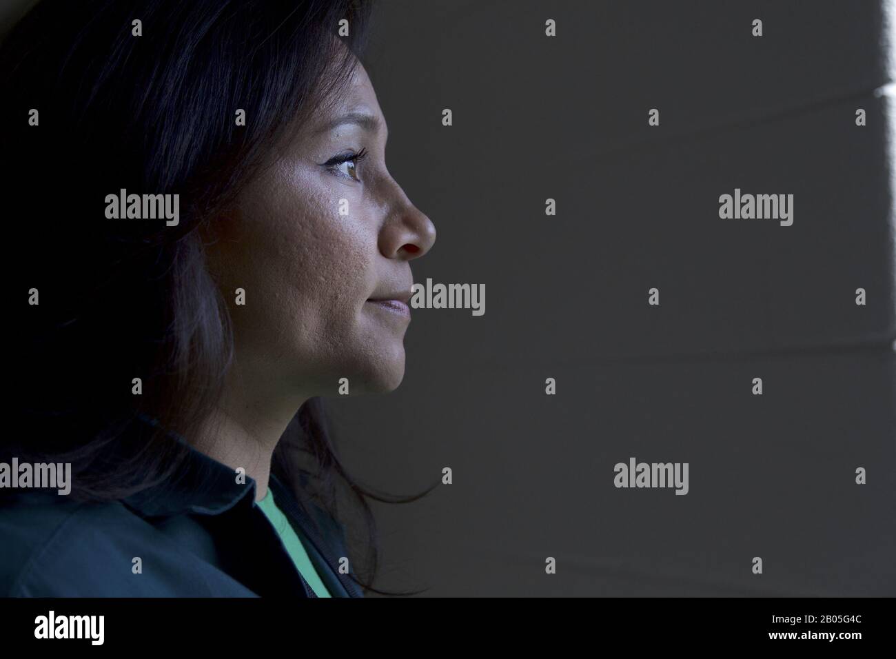 April 20, 2017: Crystal Munoz poses for portraits at FMC Carswell ...