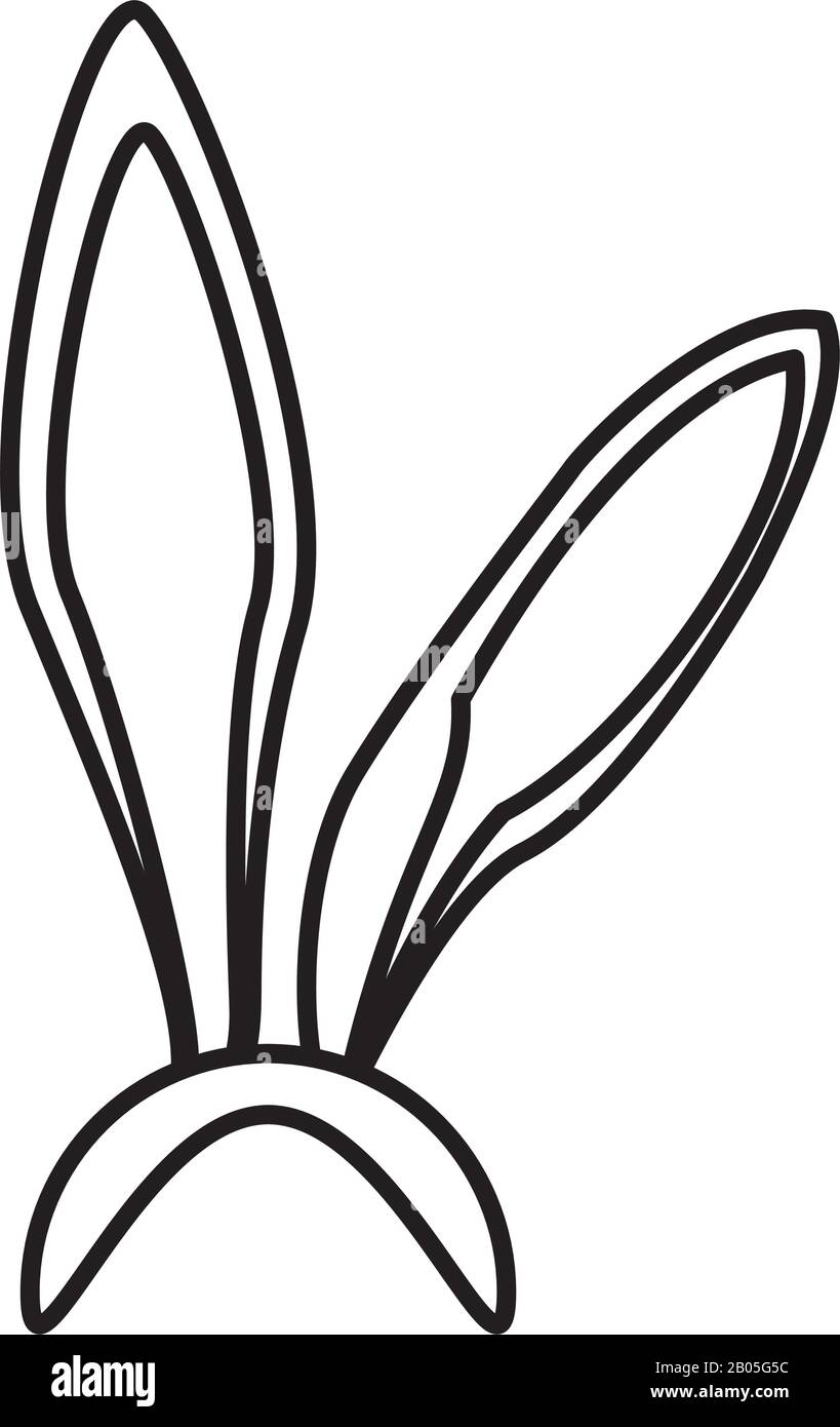 Rabbit ears hands Stock Vector Images - Alamy