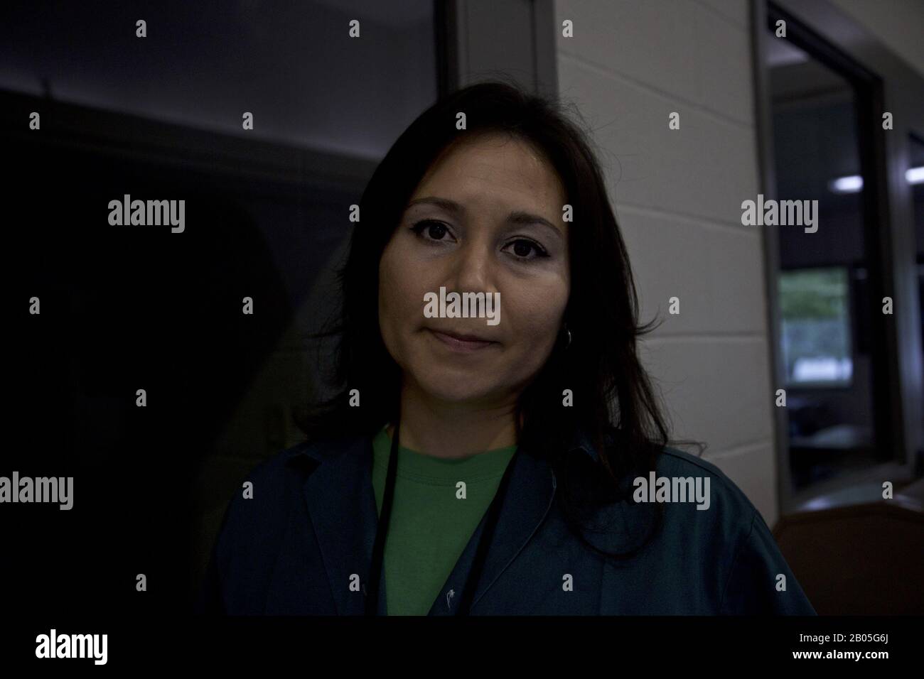 April 20, 2017: Crystal Munoz poses for portraits at FMC Carswell ...