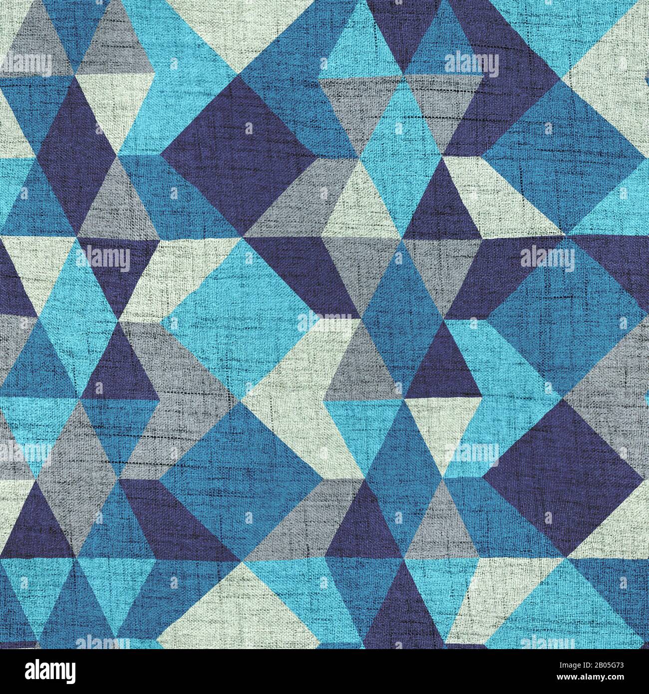 Printed upholstery couch cover fabric worn old geo Stock Photo - Alamy