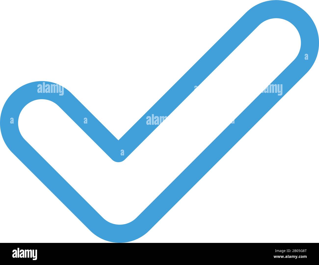 Check icon design template. Vector illustration Stock Vector Image ...