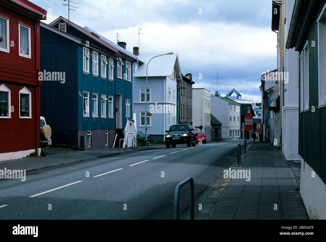 ICELAND, REYKJAVIK, STREET SCENE Stock Photo - Alamy