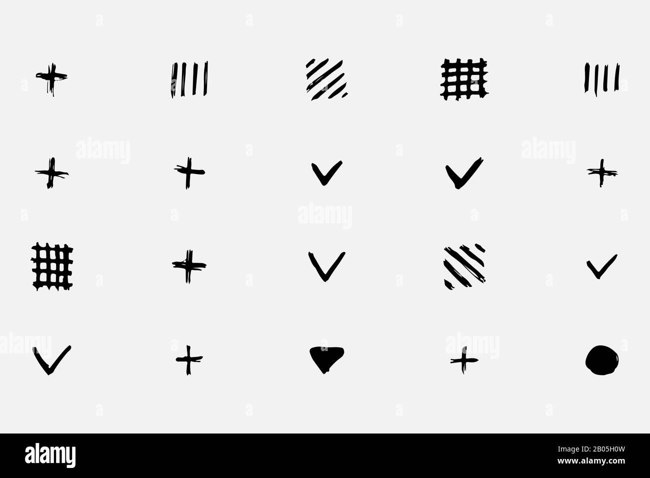 Simple geometric shapes drawn in pencil by hand Stock Vector Image ...