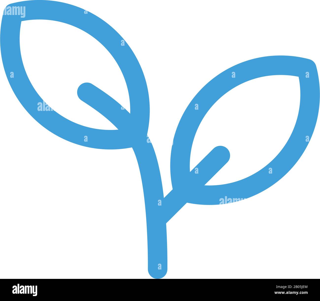 Leaf icon collection label Stock Vector Images - Alamy