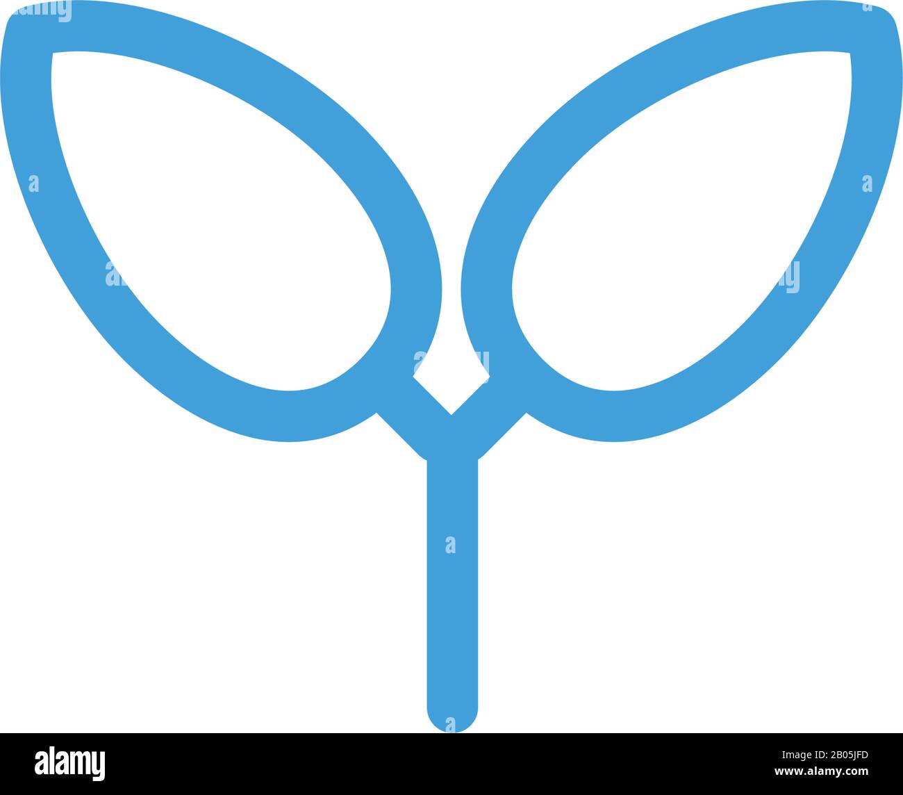 Leaf icon collection label Stock Vector Images - Alamy