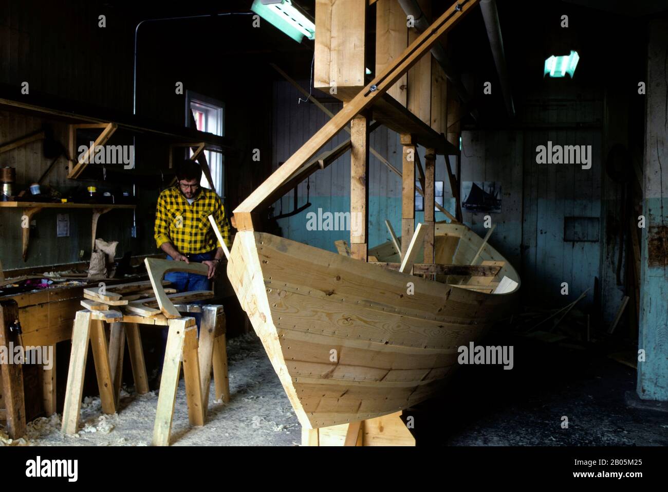 CANADA, NOVA SCOTIA, LUNENBURG, FISHERIES MUSEUM OF THE ATLANTIC, BOAT ...