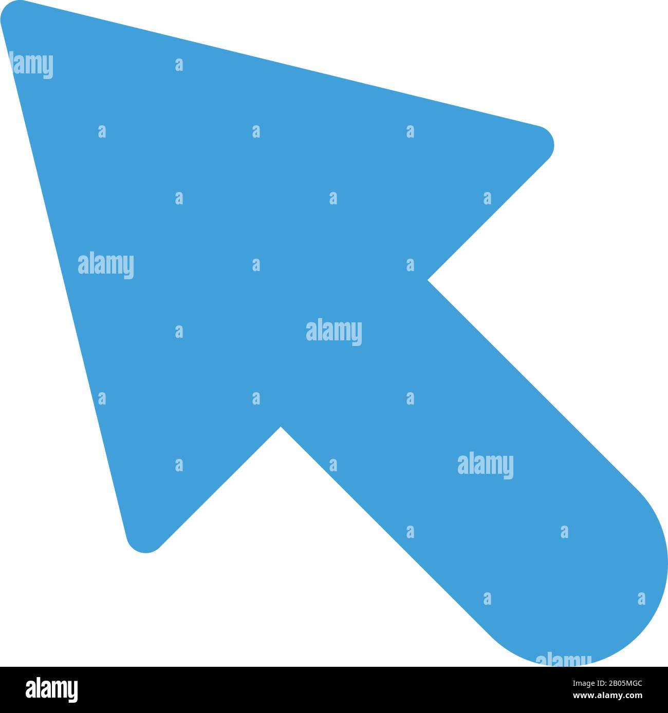 Cursor mouse arrow icon vector Stock Vector Images - Alamy