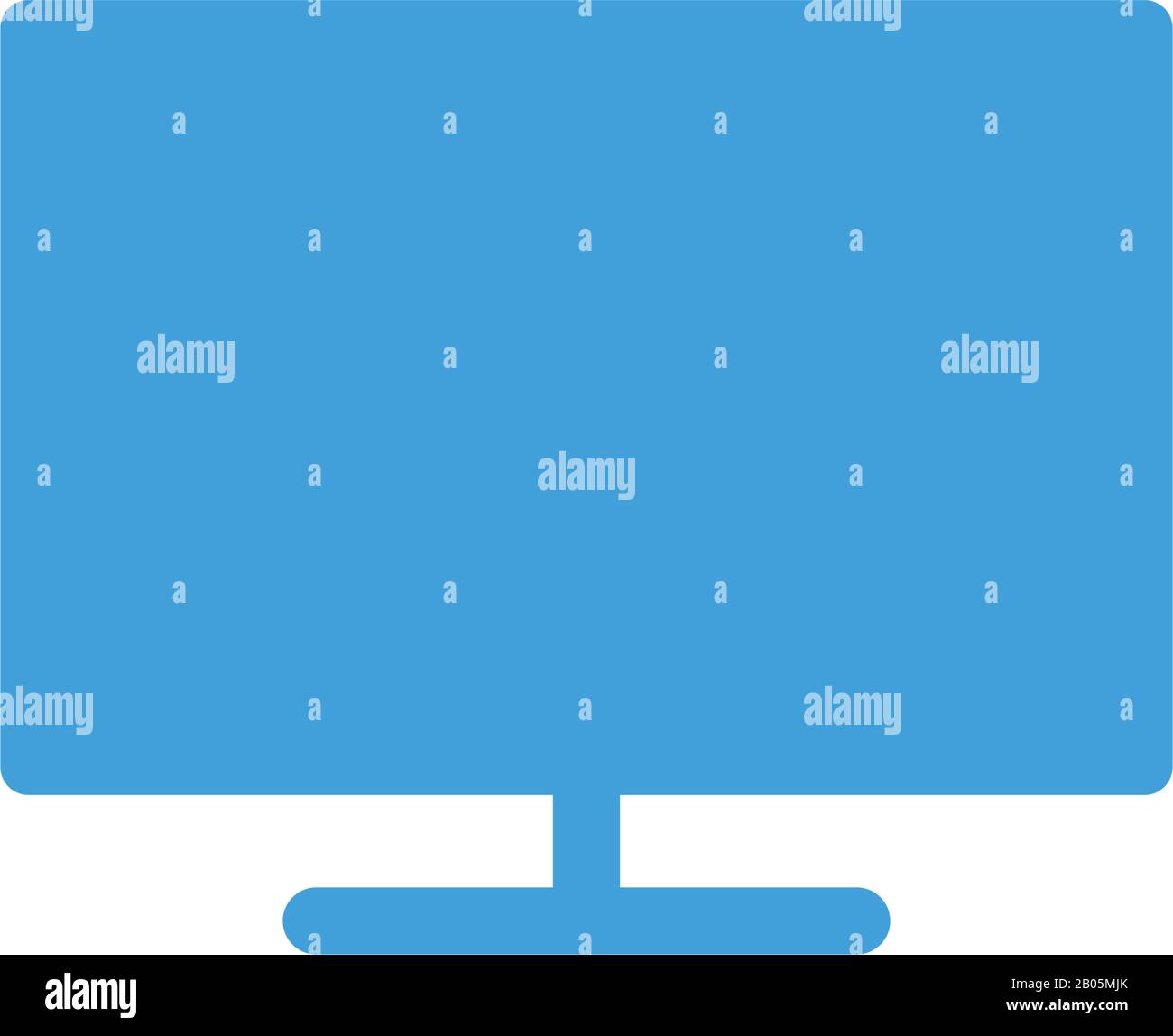 Monitor icon template. Vector illustration Stock Vector Image & Art - Alamy