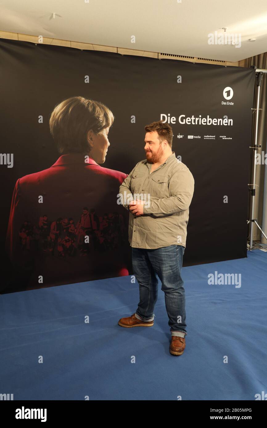 Tristan Seith beim Fototermin zum ARD TV-Film 'Die Getriebenen' im ...