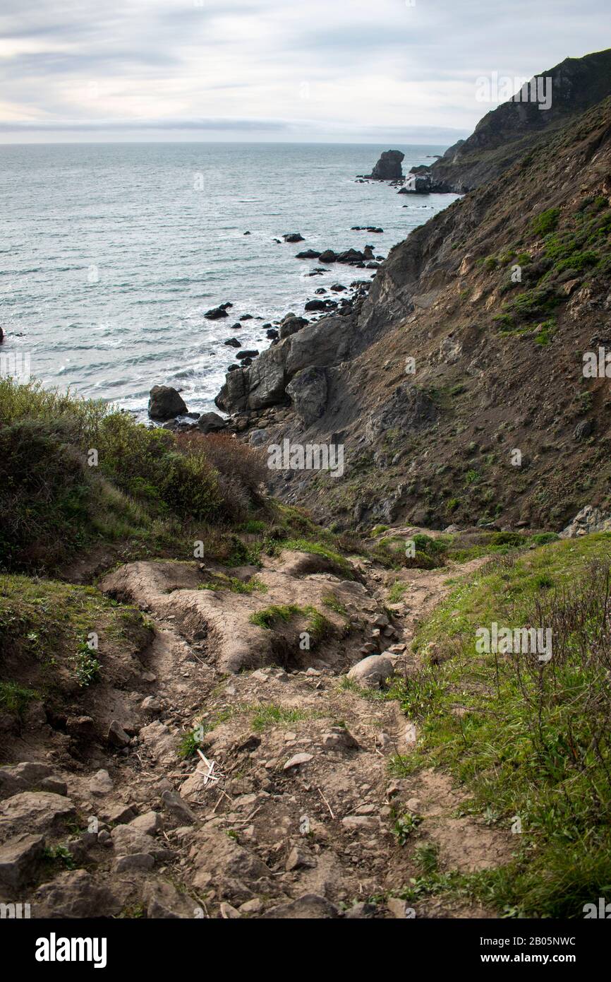 Marin county trails hi-res stock photography and images - Alamy