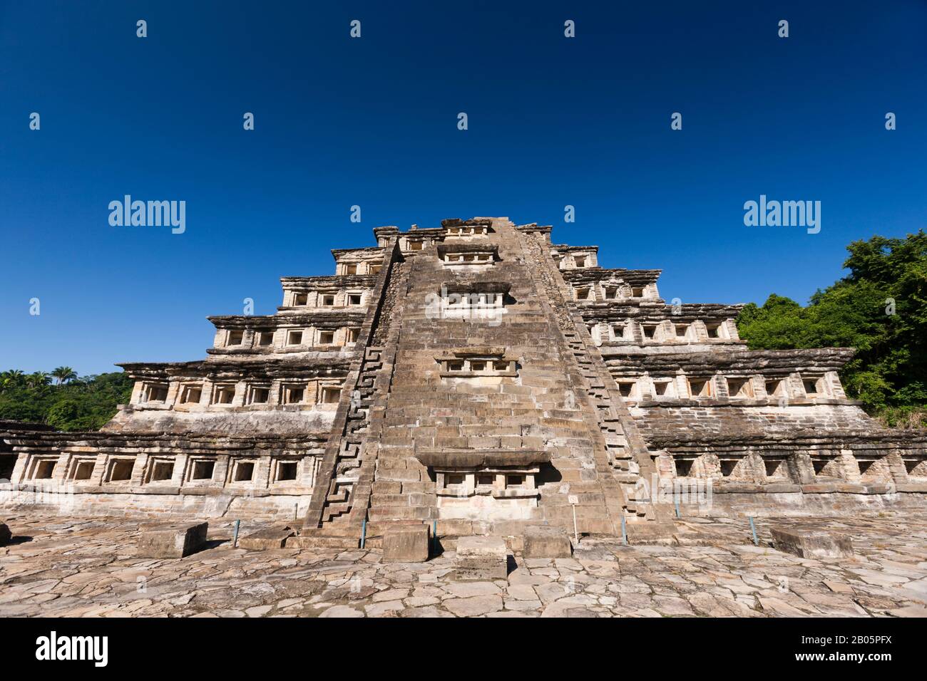 Pyramid of the Niches, El Tajin, most important north-east Mesoamerica ...