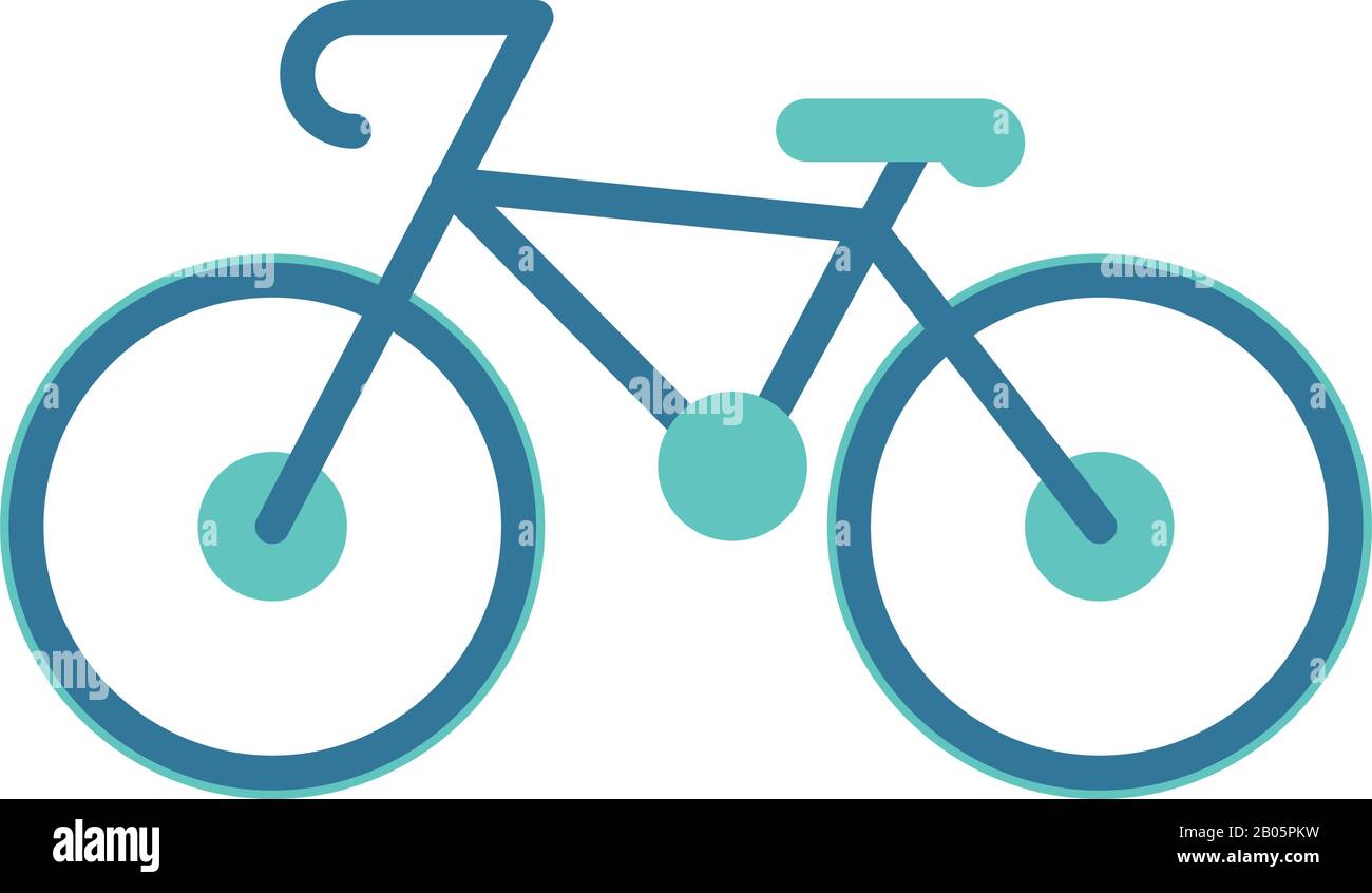 bicycle transport vehicle isolated icon Stock Vector Image & Art - Alamy