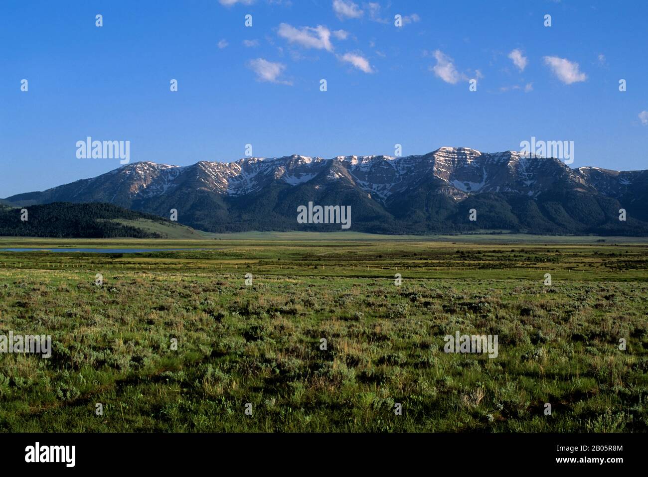 USA, MONTANA, RED ROCK LAKES NATIONAL WILDLIFE REFUGE, CENTENNIAL ...