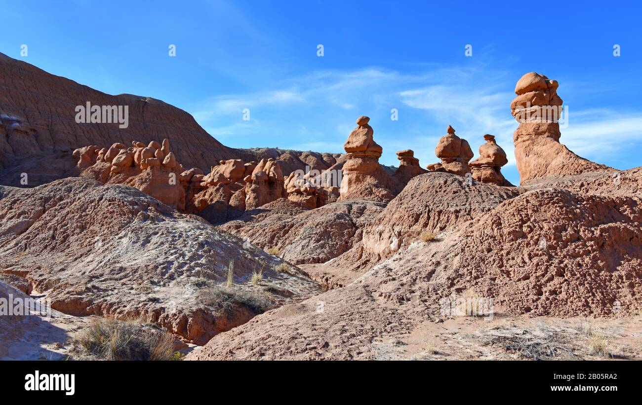 Wind erosion carved rock formation hi-res stock photography and images ...