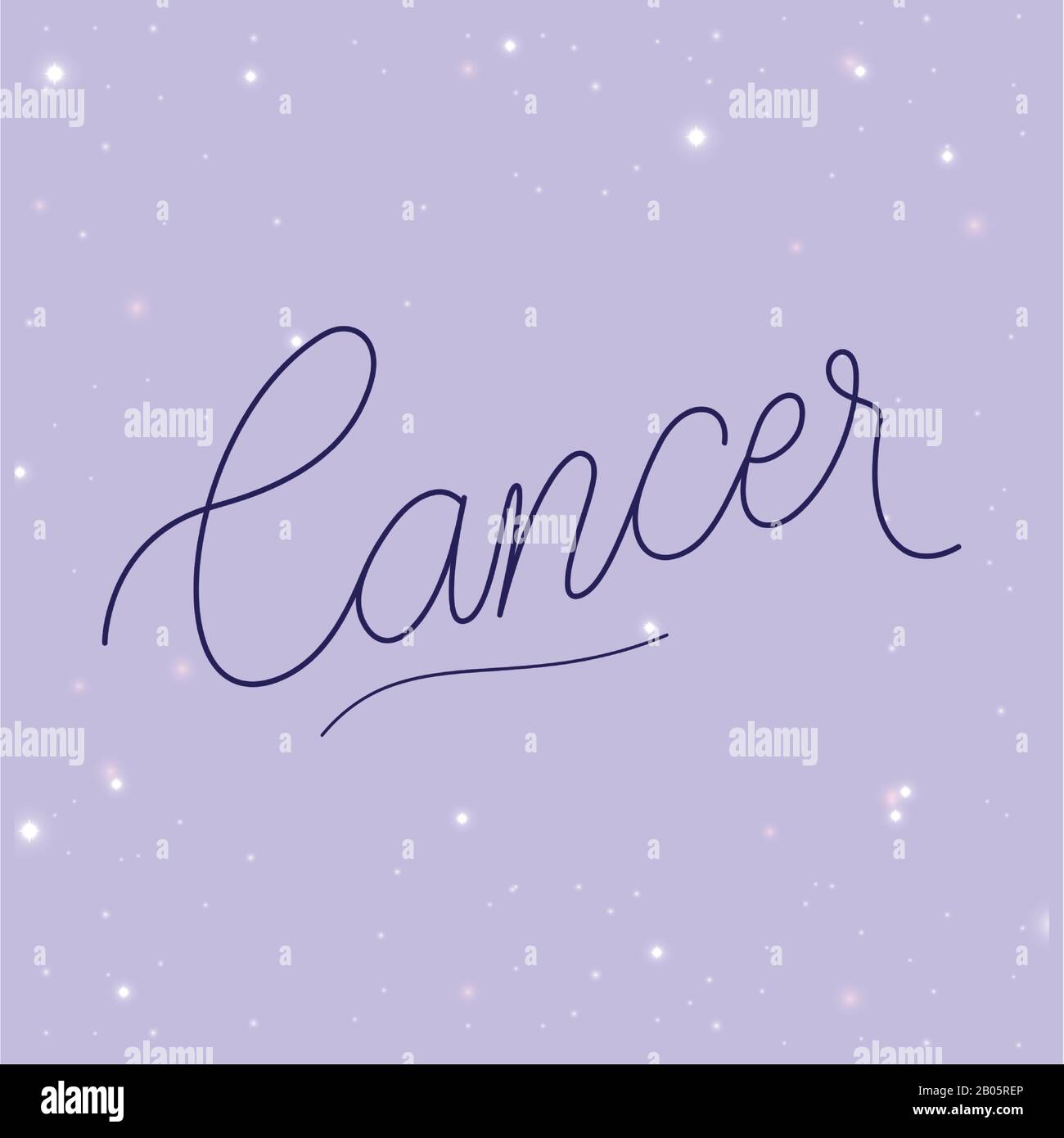 Cancer text with lights vector design Stock Vector Image & Art - Alamy