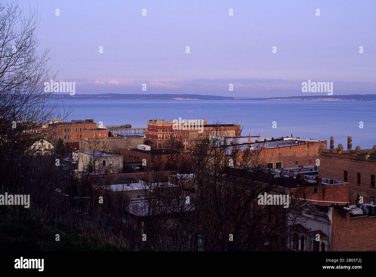 USA, WASHINGTON, PORT TOWNSEND, VIEW OF DOWNTOWN Stock Photo - Alamy