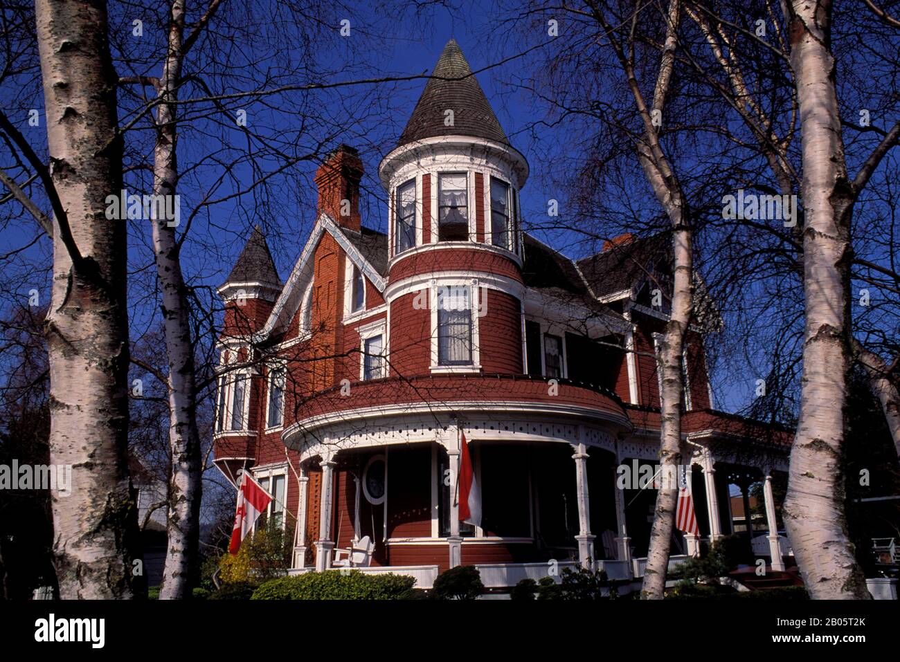 USA, WASHINGTON, PORT TOWNSEND, F. W. HASTINGS HOUSE, 1889, QUEEN ANNE ...