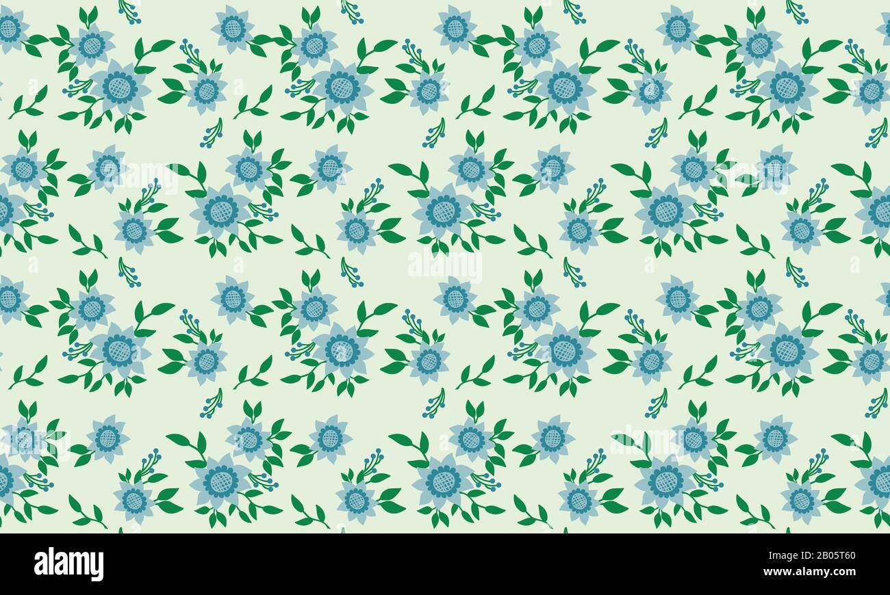 Abstract flower pattern background for spring, with leaf and flower ...