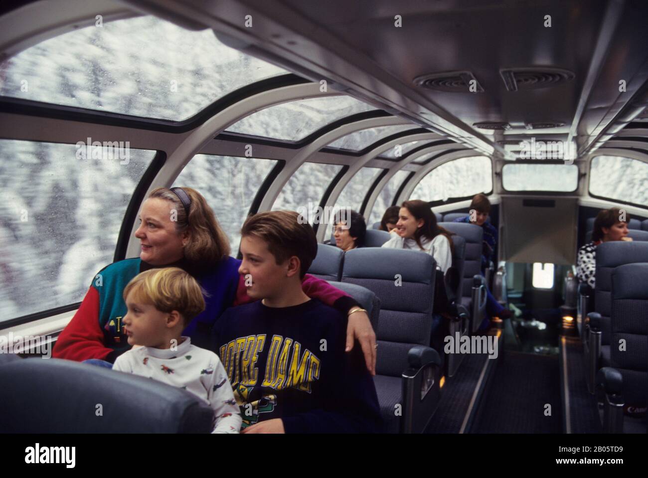 Via rail passenger car hi-res stock photography and images - Alamy