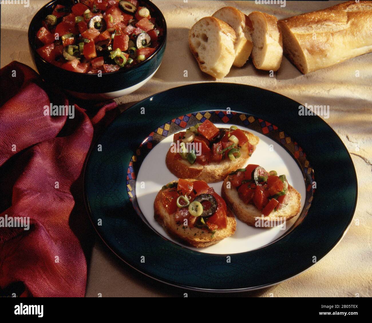 Olive tapenade grilled bread hi-res stock photography and images - Alamy