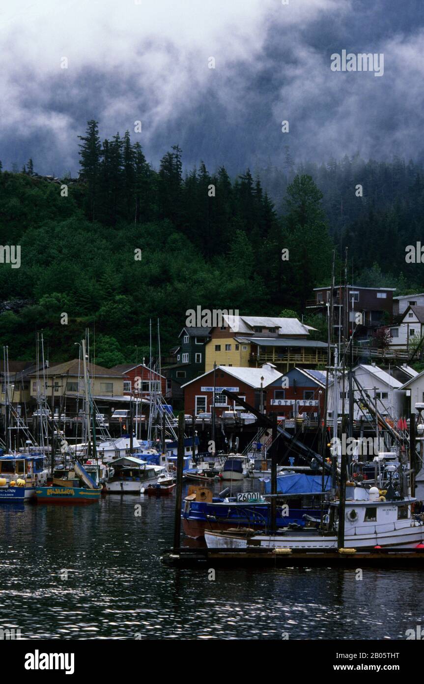 Ketchikan city harbor hi-res stock photography and images - Alamy