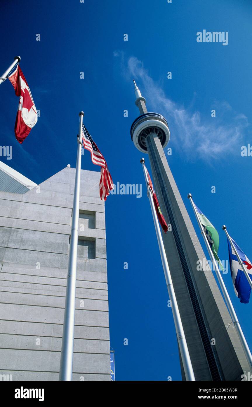 CANADA, ONTARIO, TORONTO, CN TOWER, SKY DOME Stock Photo - Alamy