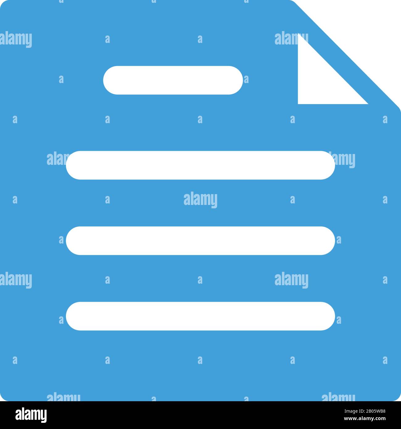 Document icon design vector template Stock Vector Image & Art - Alamy