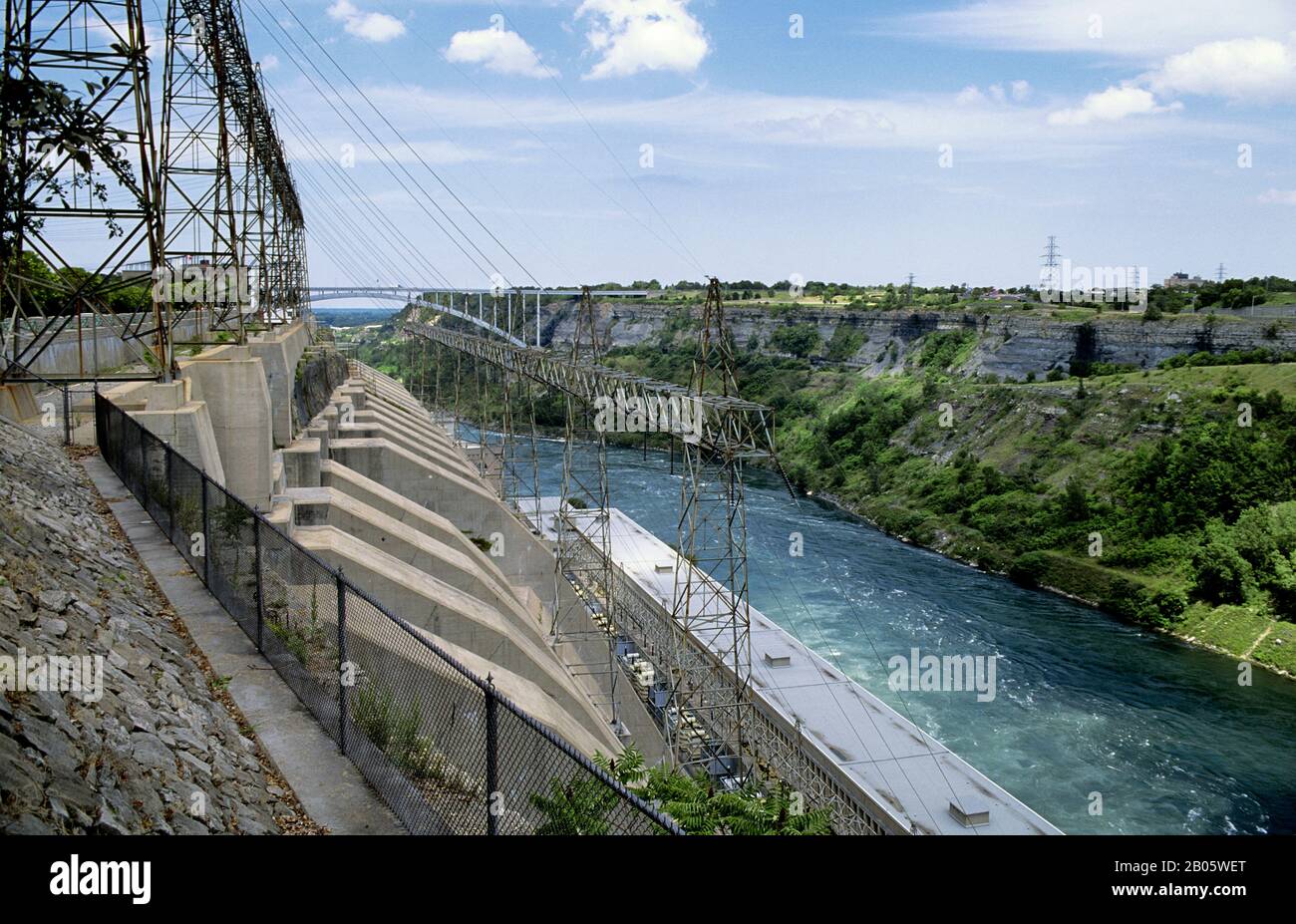 CANADA, ONTARIO, NIAGARA RIVER, SIR ADAM BECK GENERATING STATION ...
