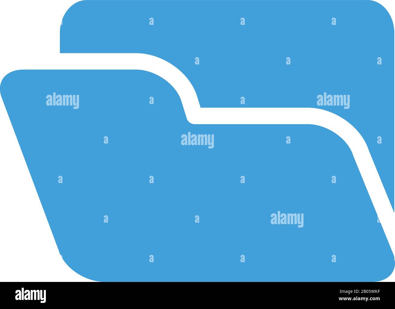 Simple folder logo hi-res stock photography and images - Alamy