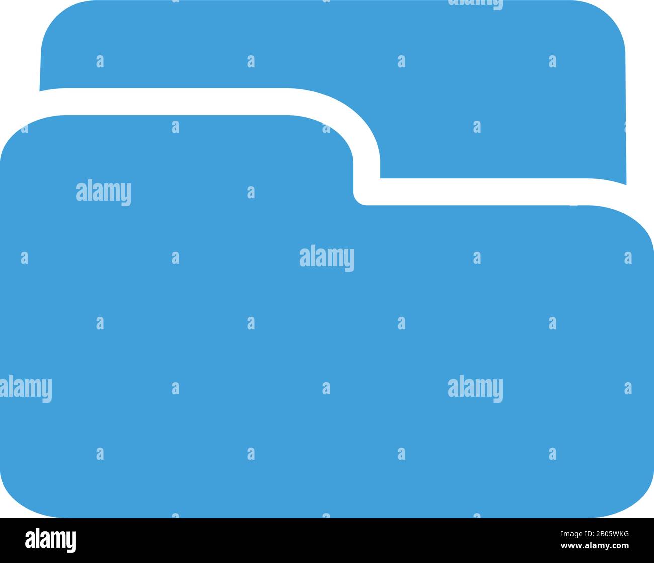 Folder icon website button Cut Out Stock Images & Pictures - Alamy