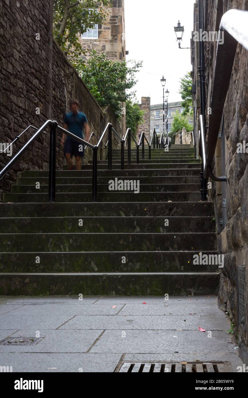 Jean brodie steps edinburgh hi-res stock photography and images - Alamy