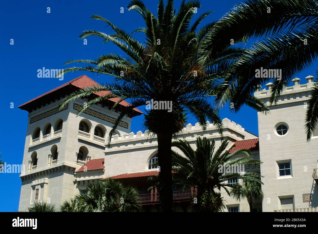 USA, FLORIDA, ST. AUGUSTINE, ST. JOHNS COUNTY COURTHOUSE Stock Photo ...
