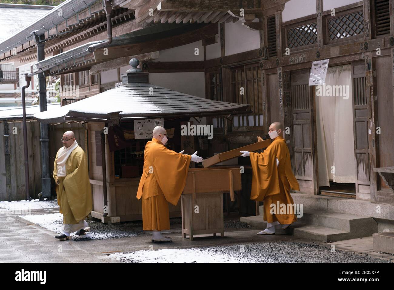 Okunoin, Japan's largest cemetery, located on Mt. Koya, the birthplace ...