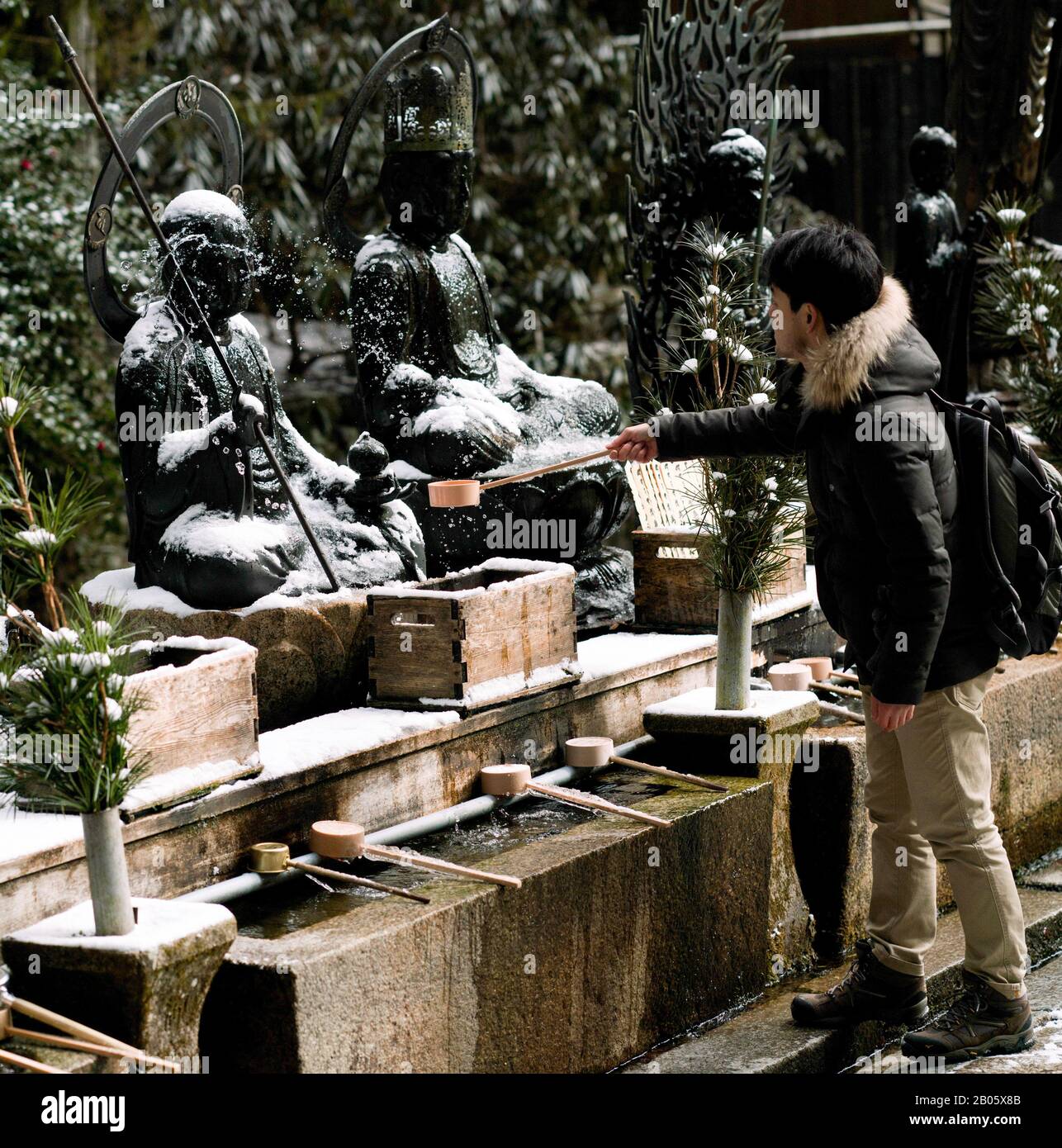 Okunoin, Japan's largest cemetery, located on Mt. Koya, the birthplace ...