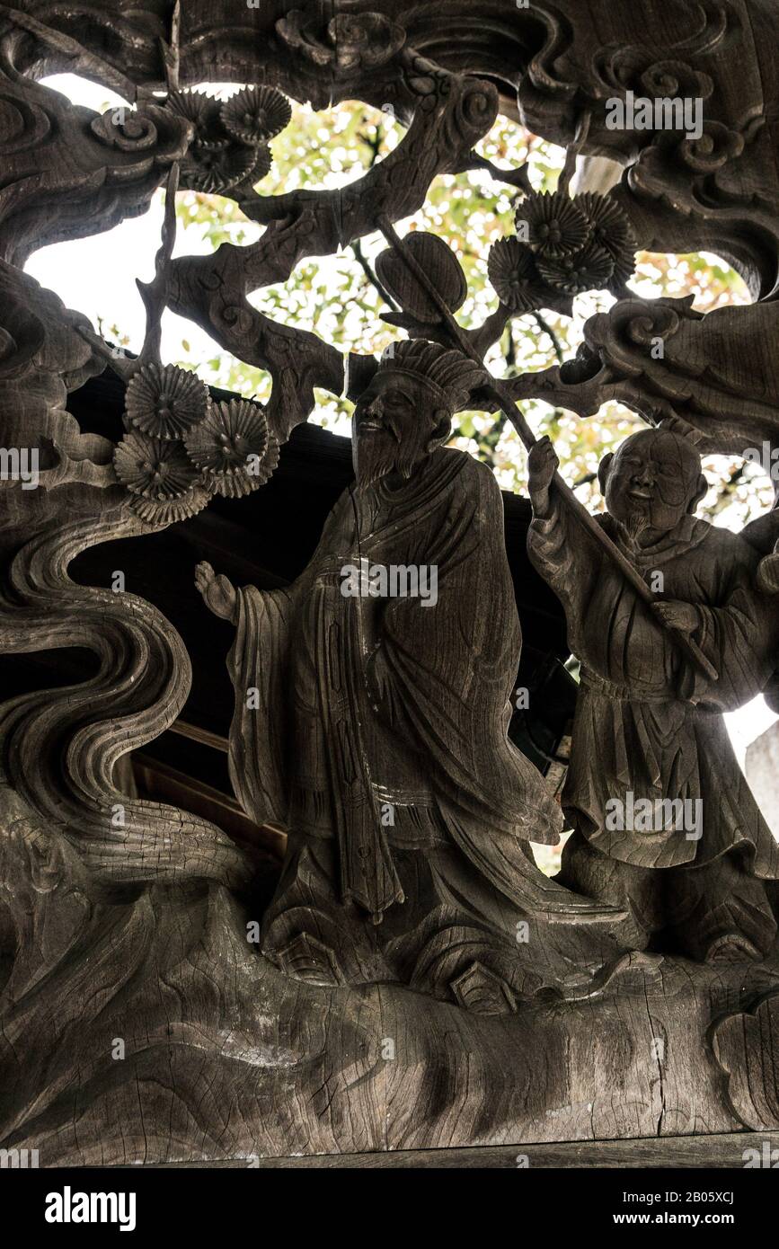 Okunoin, Japan's largest cemetery, located on Mt. Koya, the birthplace ...