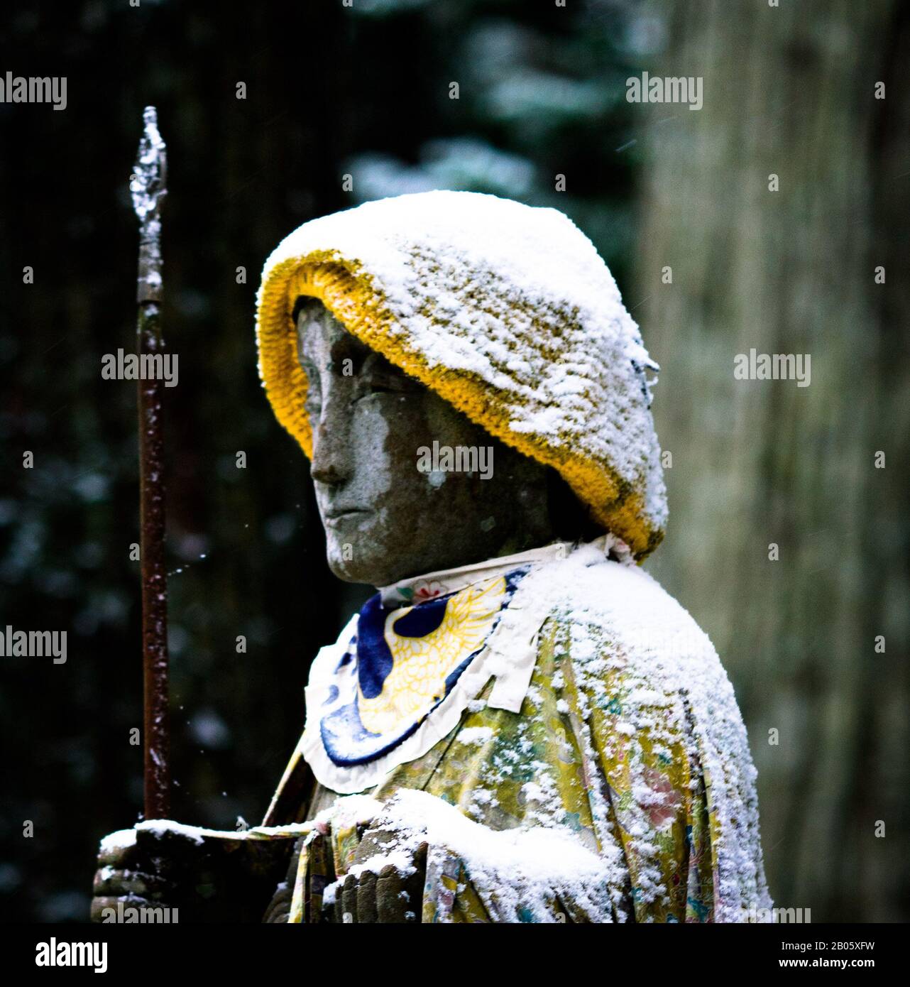 Okunoin, Japan's largest cemetery, located on Mt. Koya, the birthplace ...