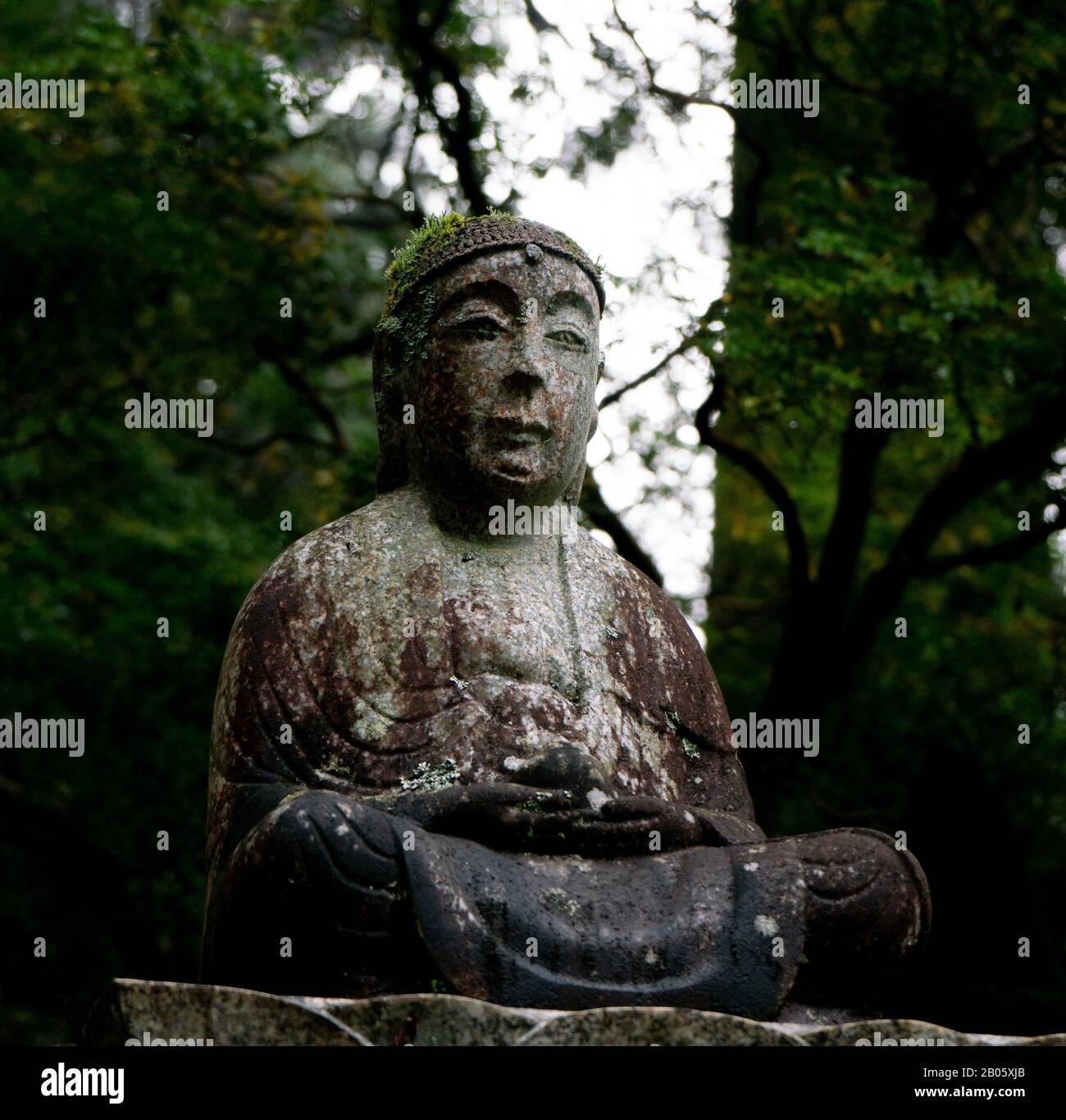 Okunoin, Japan's largest cemetery, located on Mt. Koya, the birthplace ...