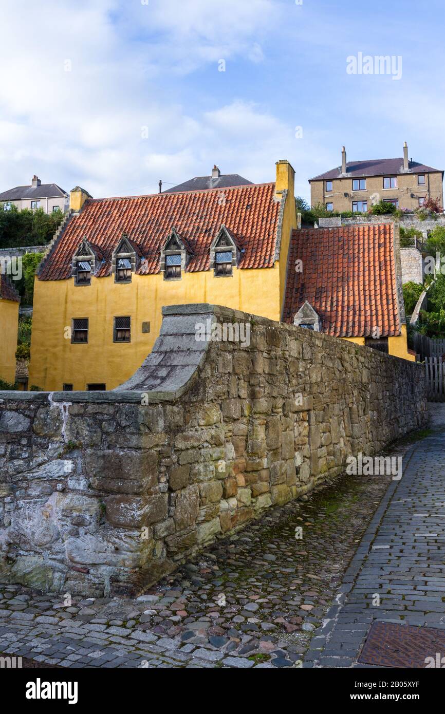 Culross, Scotland - September 16 2019: Culross Palace a beautiful ...