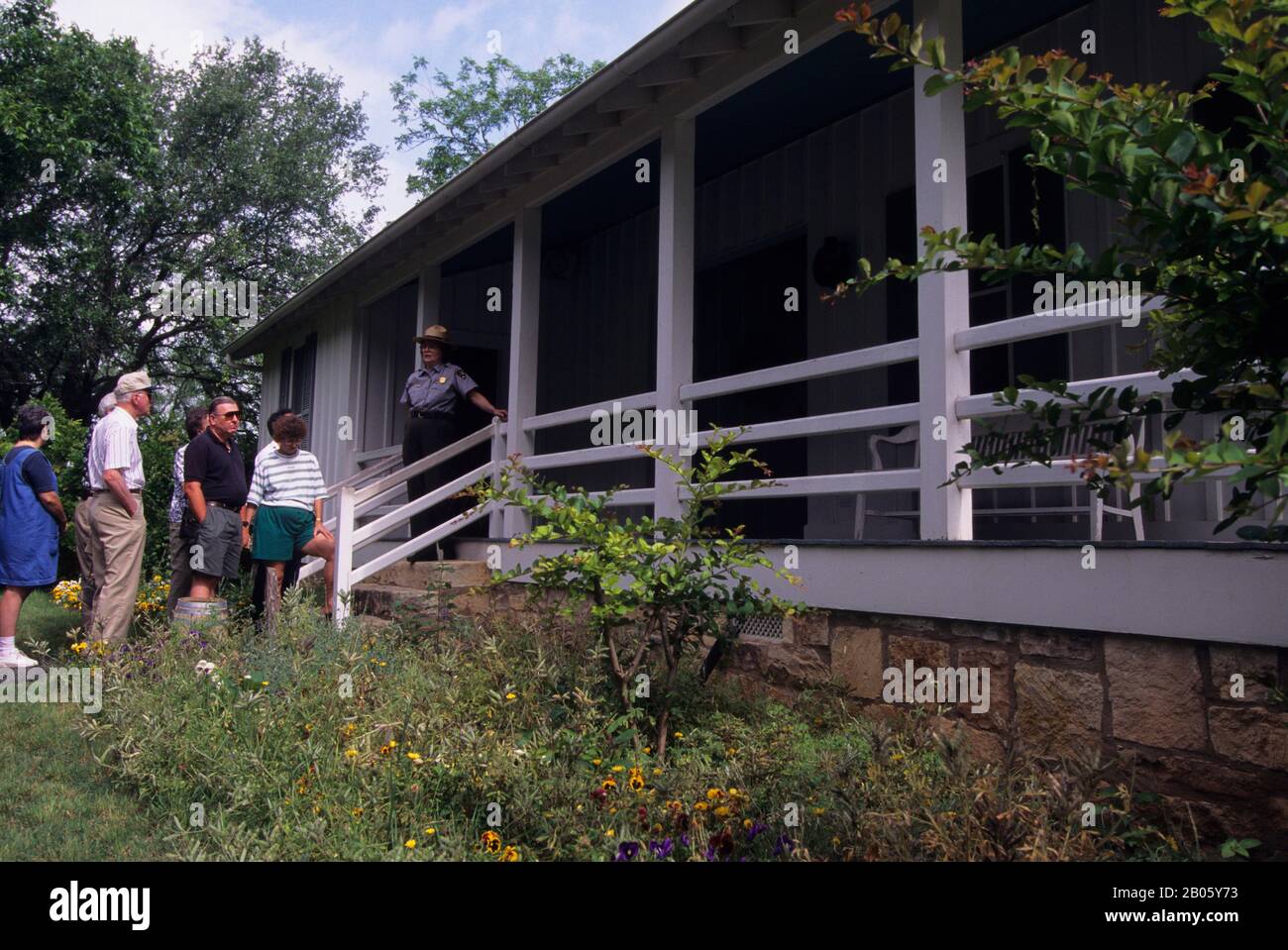 USA, TEXAS, LYNDON B. JOHNSON NATIONAL HISTORIC PARK, LBJ BIRTHPLACE ...