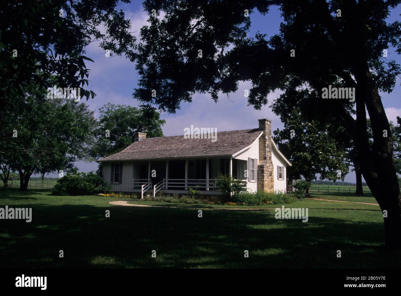 USA, TEXAS, LYNDON B. JOHNSON NATIONAL HISTORIC PARK, LBJ BIRTHPLACE ...