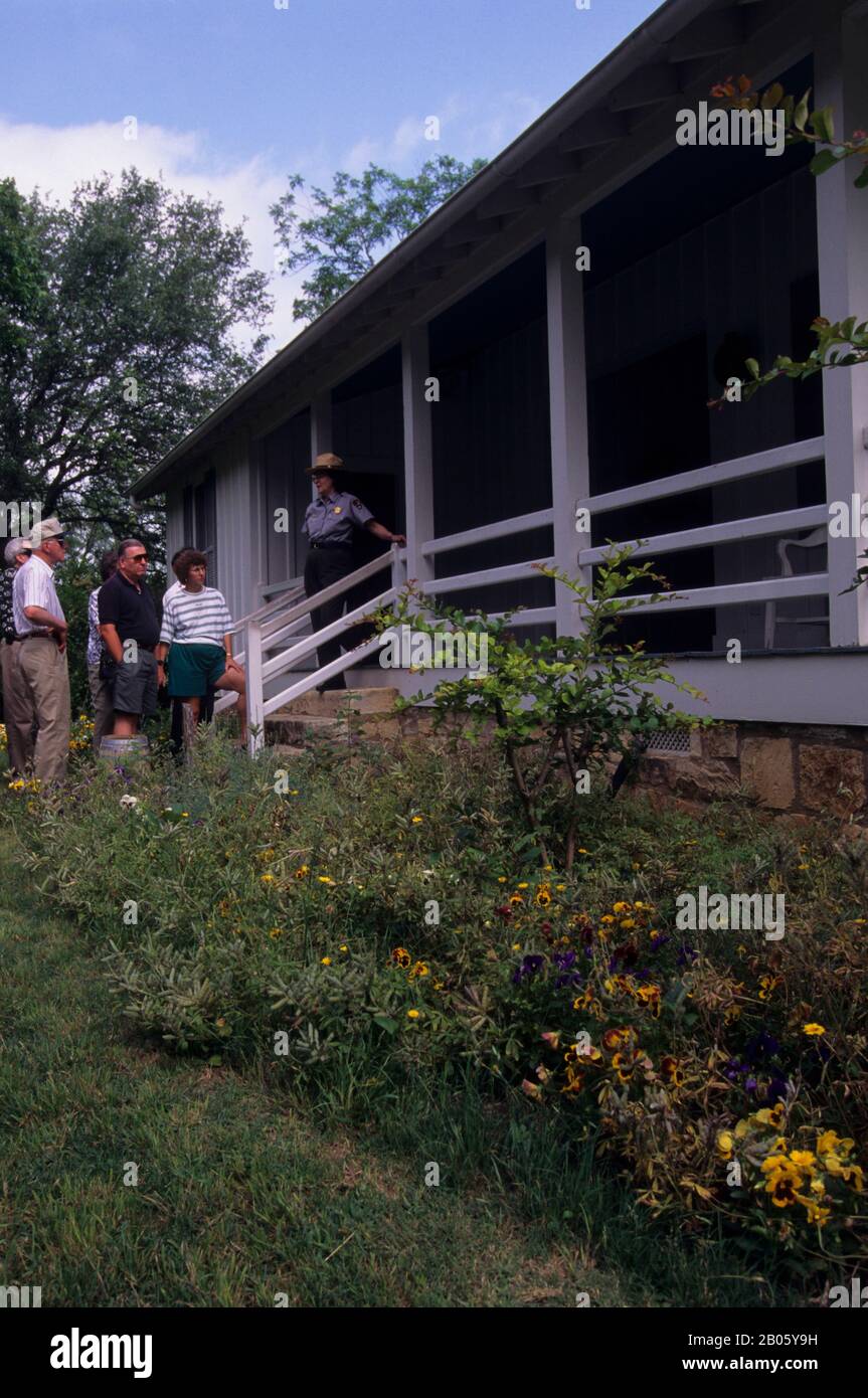 USA, TEXAS, LYNDON B. JOHNSON NATIONAL HISTORIC PARK, LBJ BIRTHPLACE ...