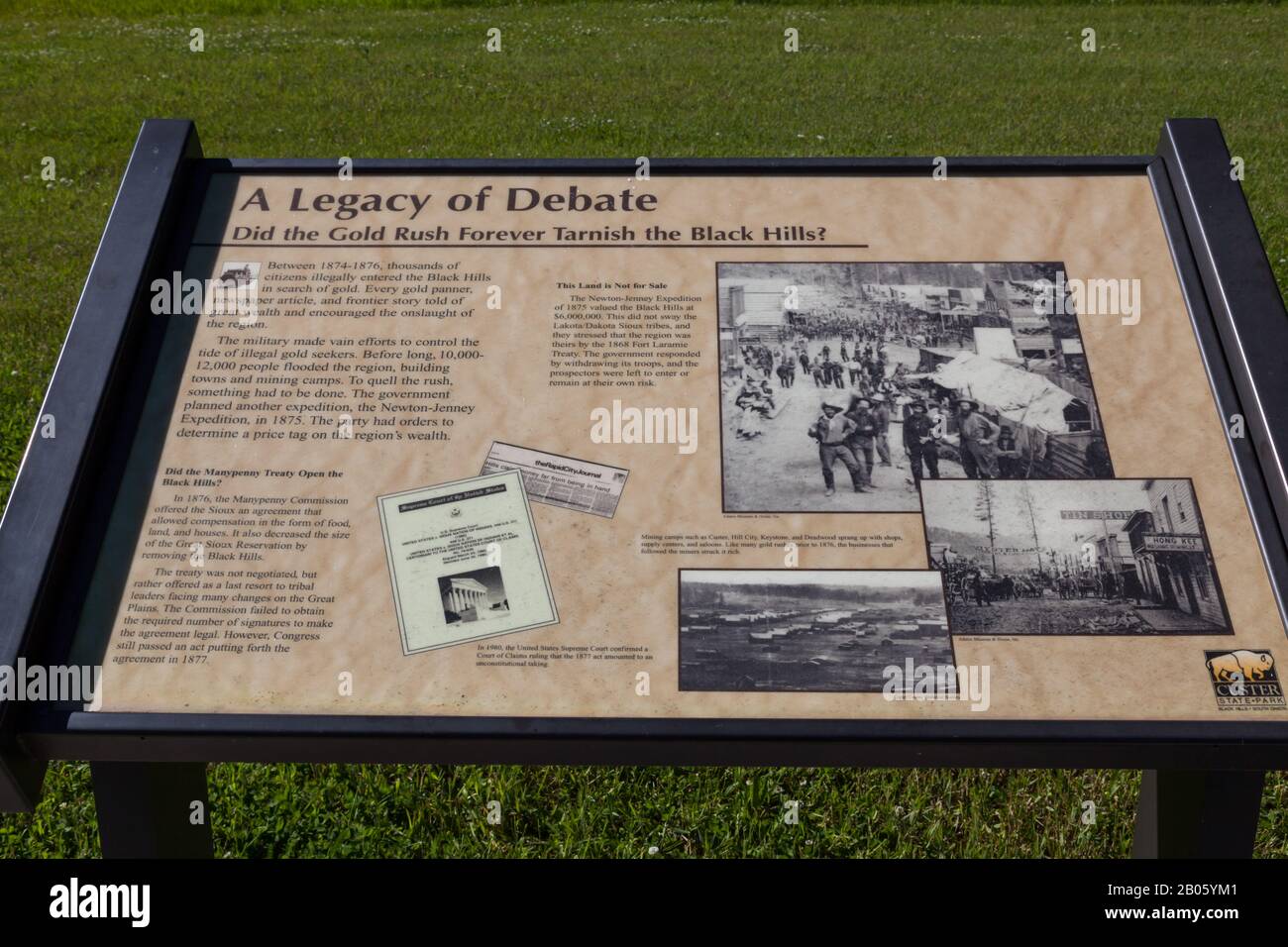 Black hills gold rush hi-res stock photography and images - Alamy