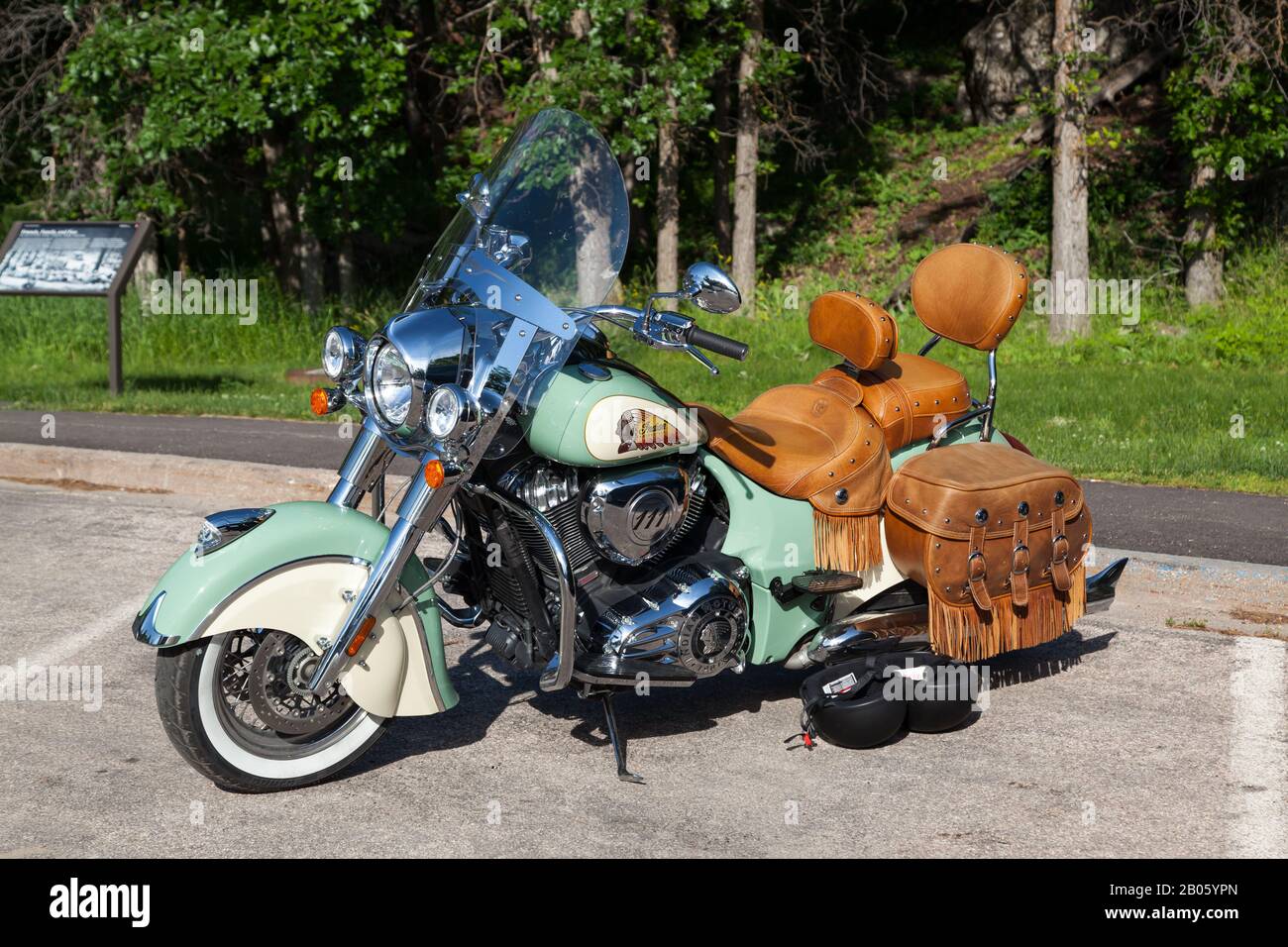 Indian motorcycle sign hi-res stock photography and images - Alamy