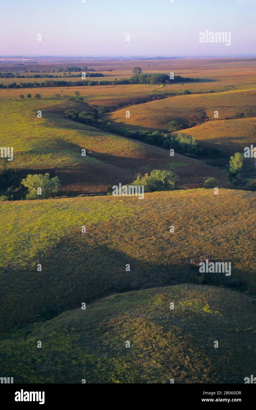 Midwest plains aerial hi-res stock photography and images - Alamy