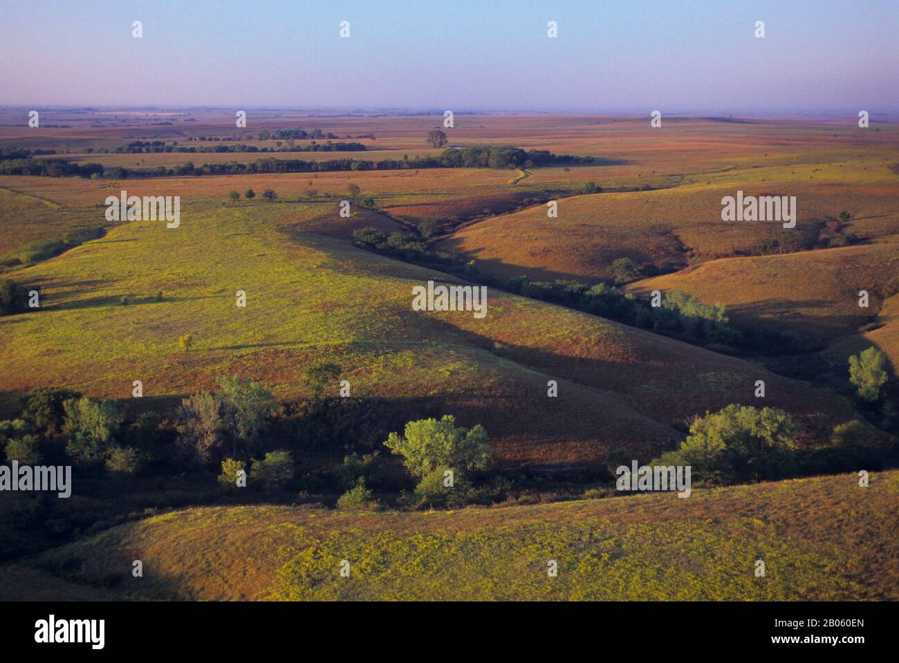 Kansas prairie aerial view hi-res stock photography and images - Alamy