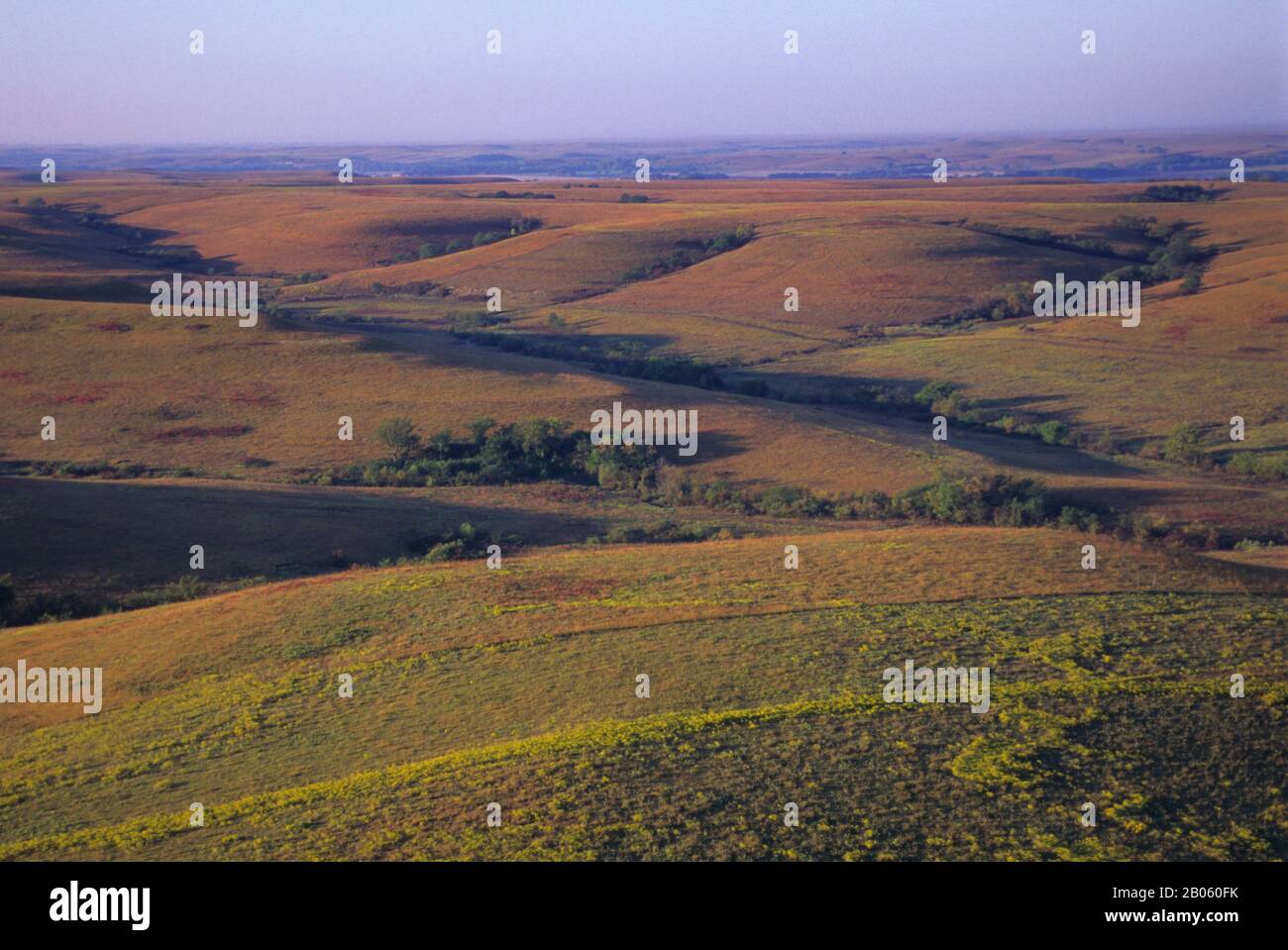Kansas prairie aerial view hi-res stock photography and images - Alamy